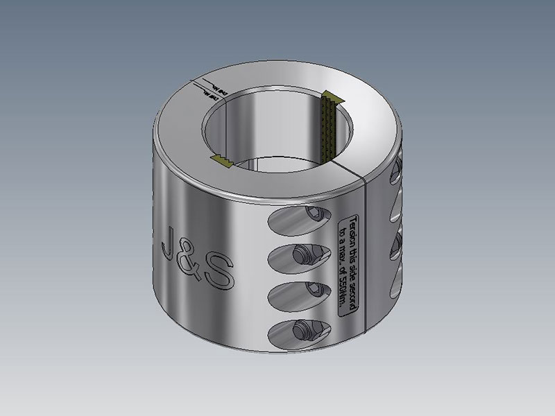 J&S Alloy Bull Shaft Clamp – J&S Engineering